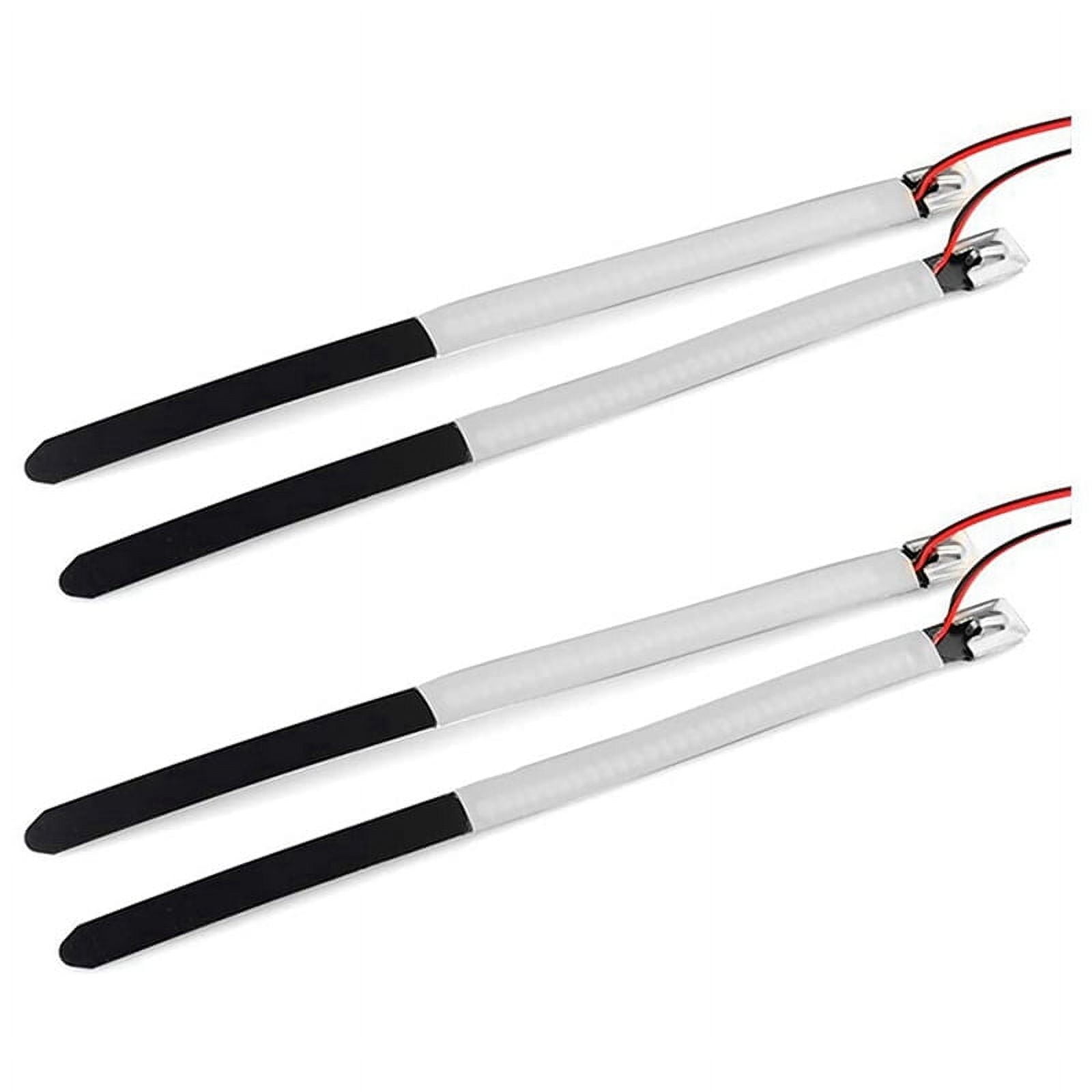 Universal Motorcycle Fork LED Turn Signal Strip Lights Kit Fit for 45 ...