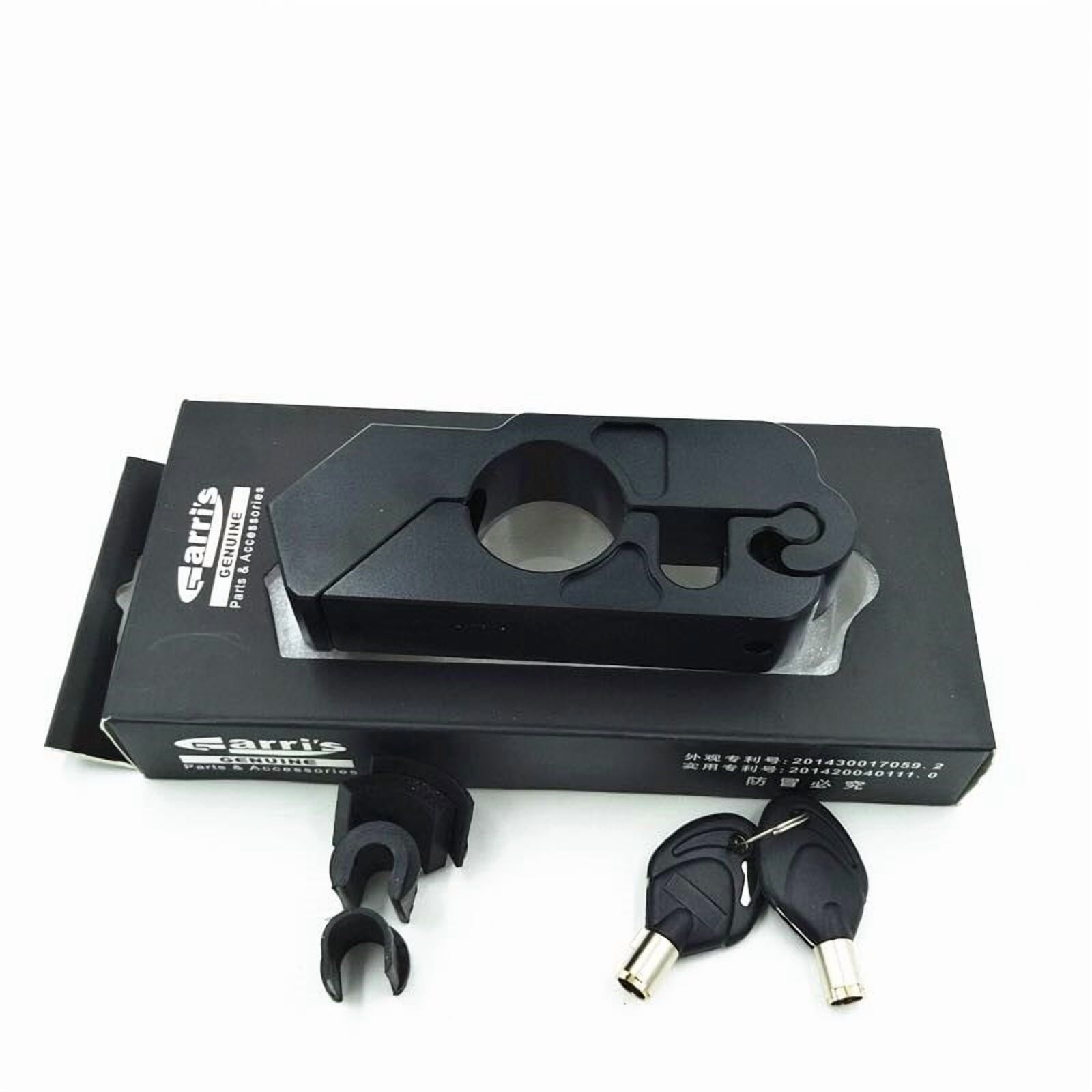 Universal Motorcycle Handle Throttle Grip Security Lock With 2 Keys To ...