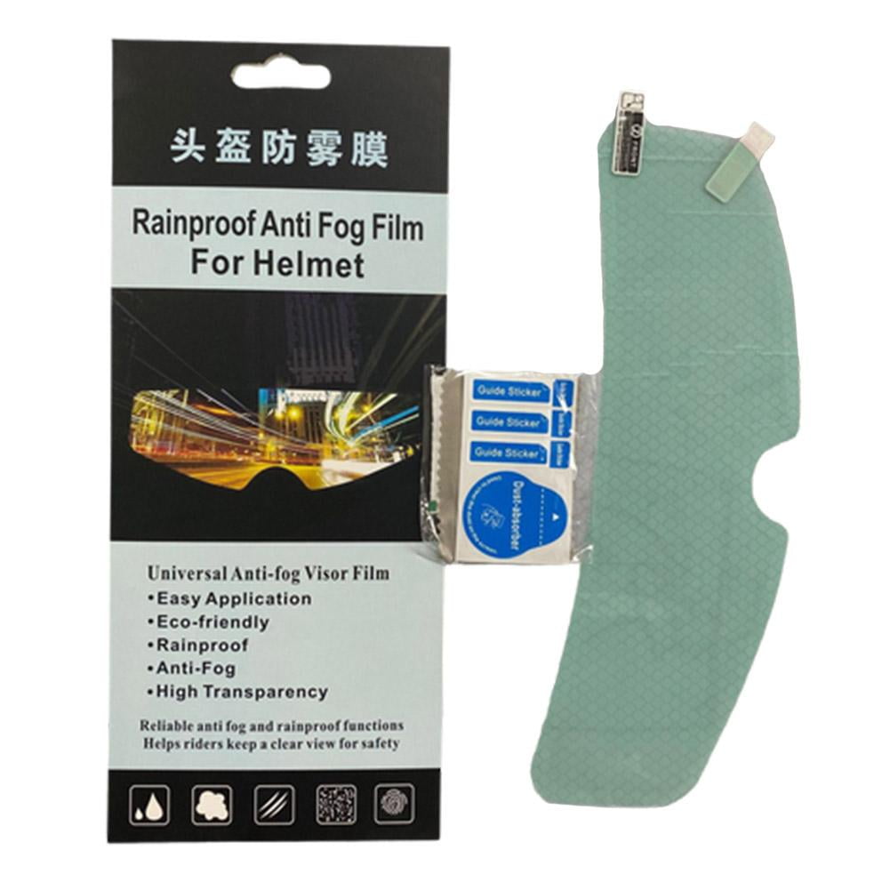 Universal Motorcycle Helmet Anti-fog Patch Multi-functional Rain Film ...