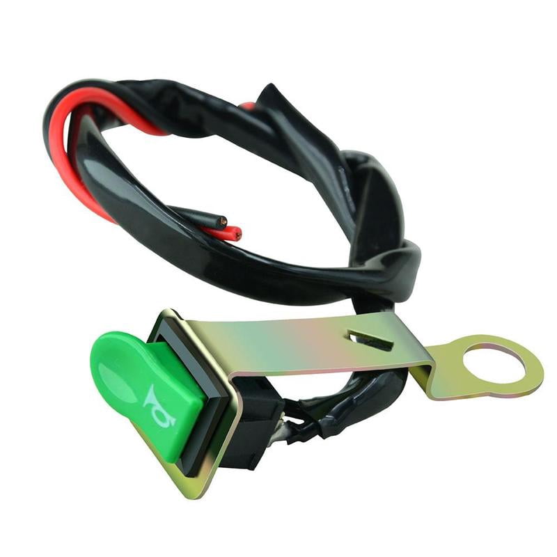 Universal Motorcycle Horn Signal Switch Button For Atv Utv Dirt Bike Go ...