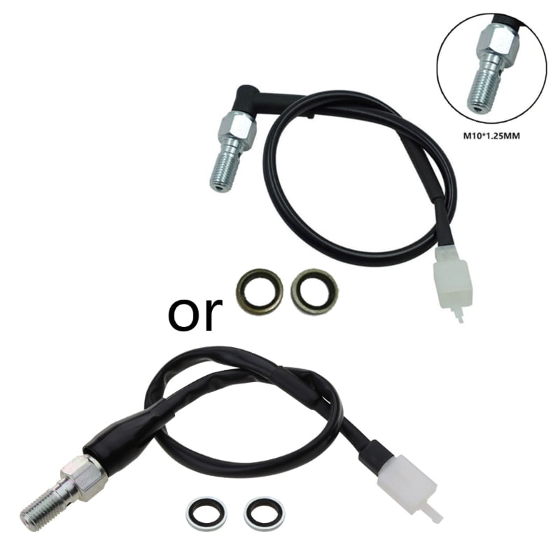 Universal Motorcycle Hydraulic Brake Pressure Rear Light Switch M10X1 ...