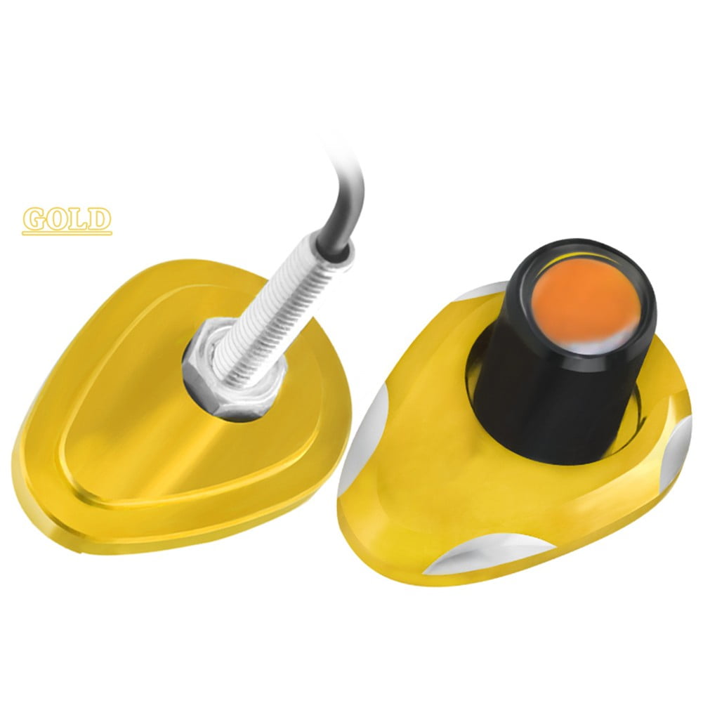 Universal Motorcycle LED Mini Turn Signal Eagle Eye Shape Turn ...