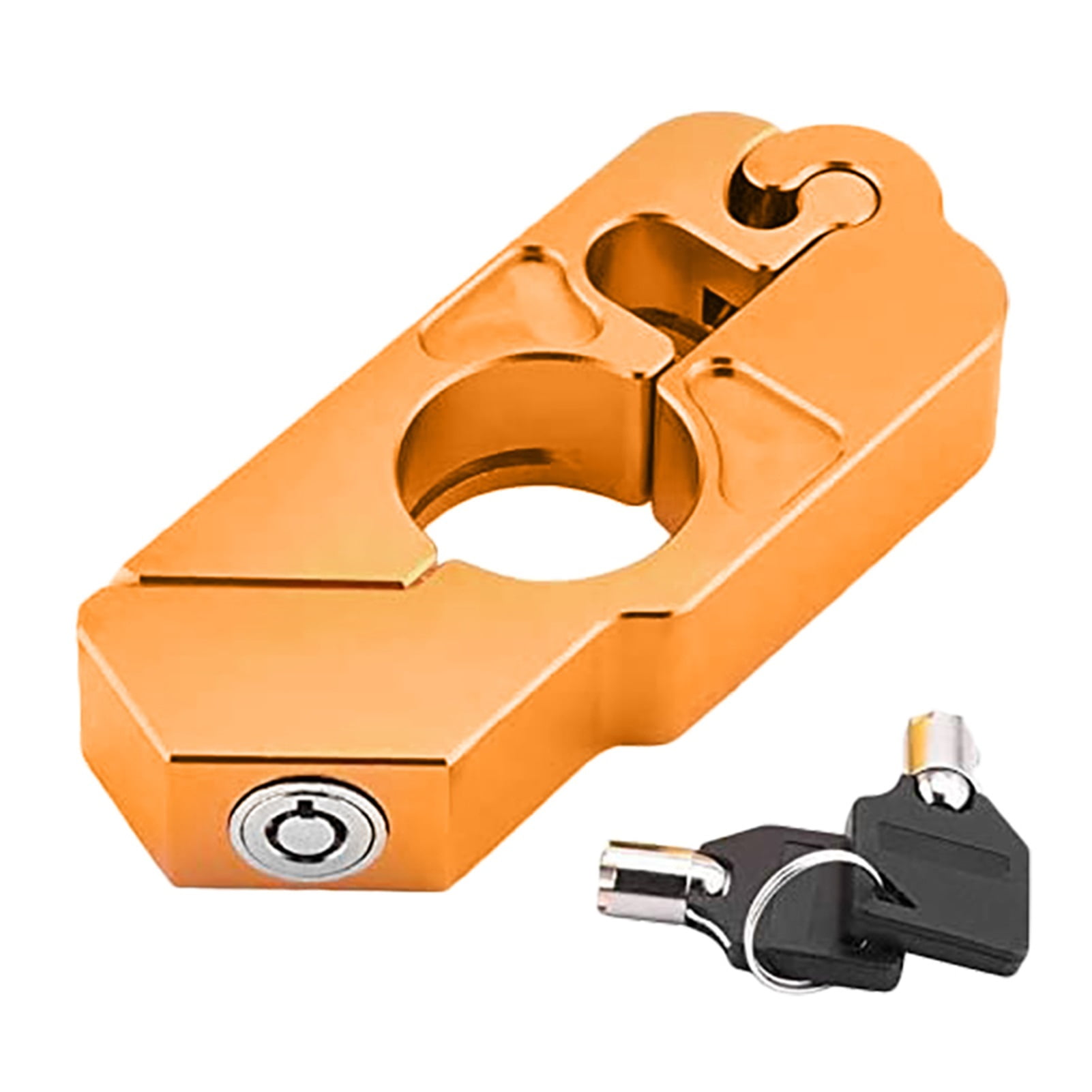 Universal Motorcycle Lock CNC Motorcycle Handle Throttle Grip Security ...