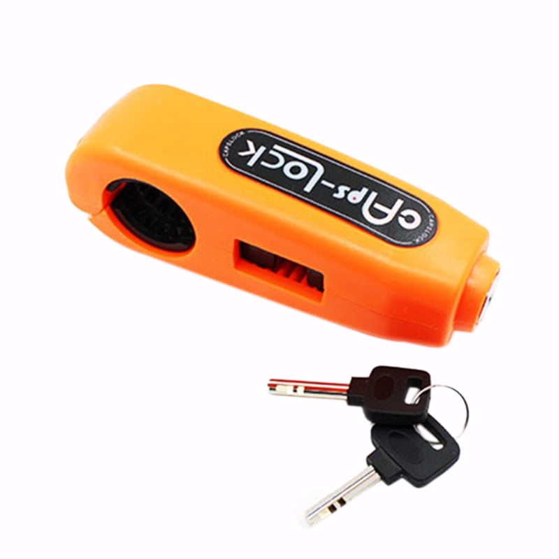 Universal Motorcycle Lock Scooter Handlebar Lock Brake Throttle Grip ...