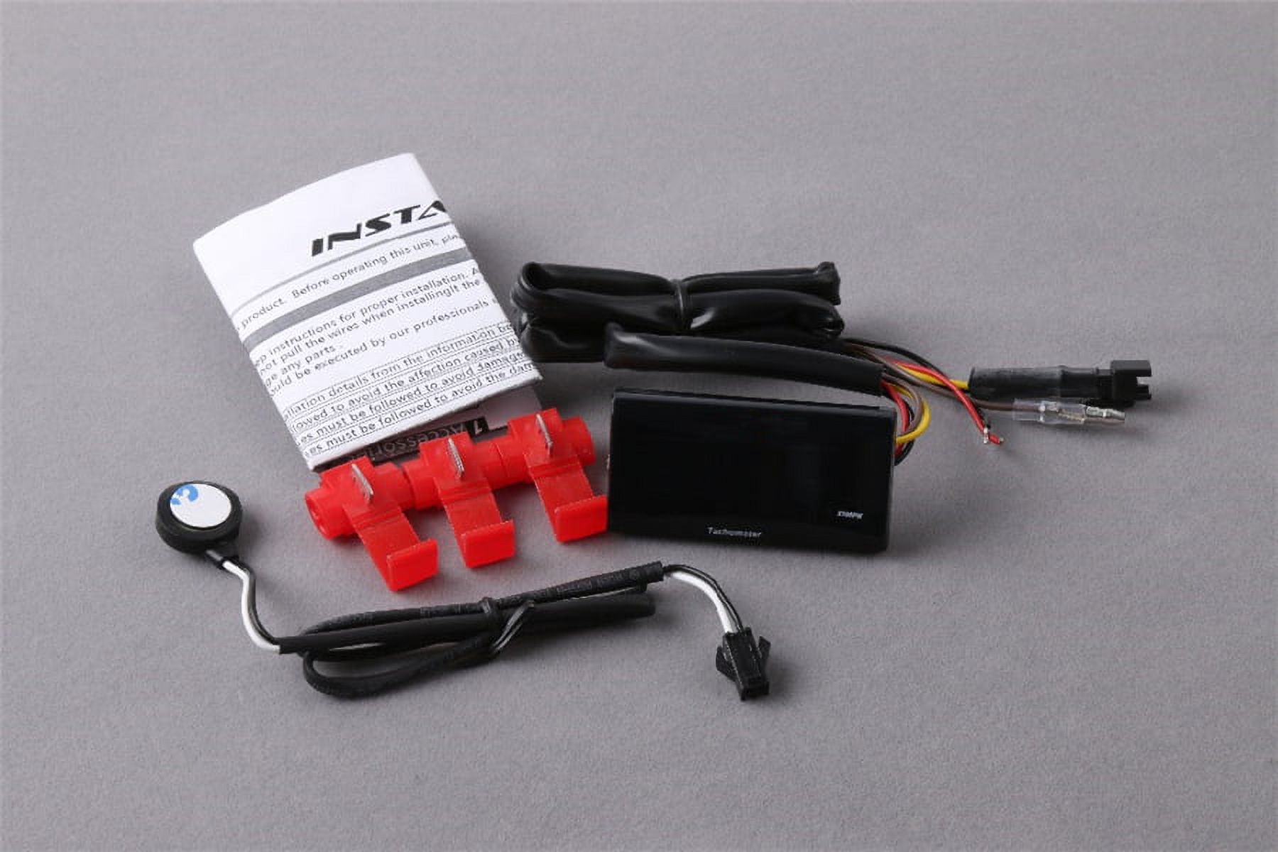 Universal Motorcycle Mini Tachometer RPM Meter LED Digital Display For ...