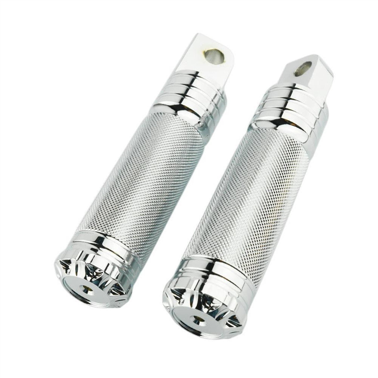 Universal Motorcycle Pedal Footrests Foot Pegs Front Rear Footboard Fit ...