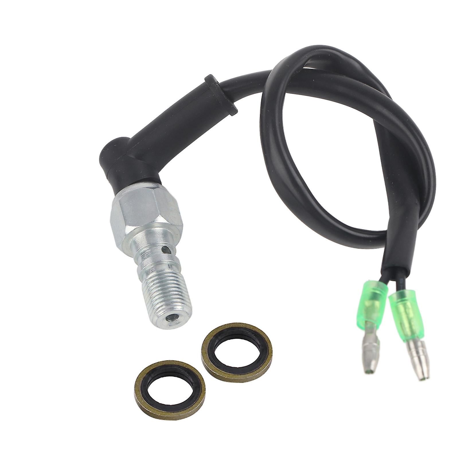 Universal Motorcycle Rear Set Hydraulic Brake Light Switch With Washers ...