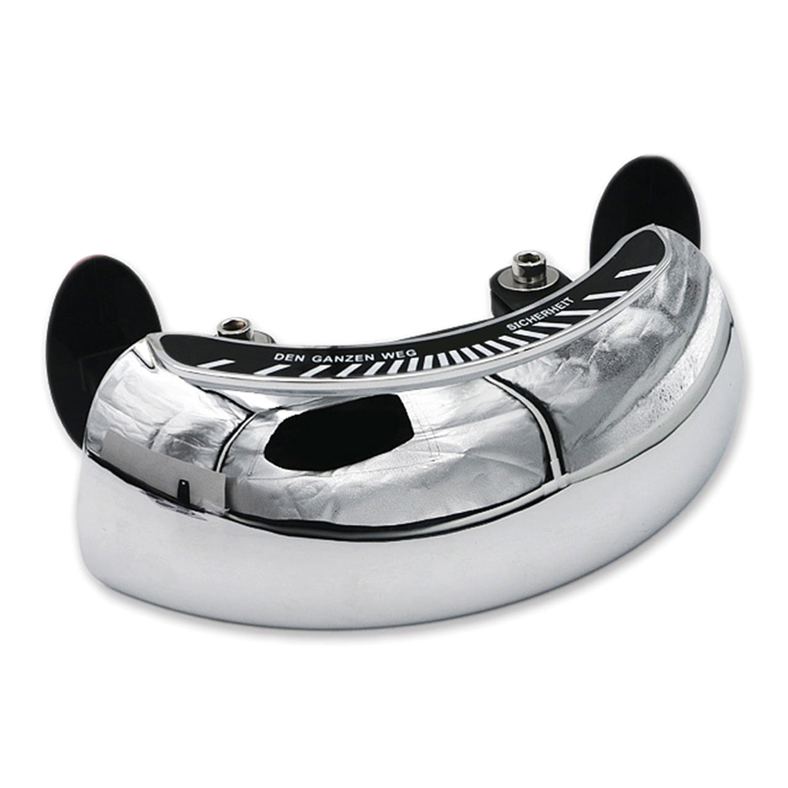 Universal Motorcycle Rearview Side Mirrors 180 Degree Safety Rear View ...