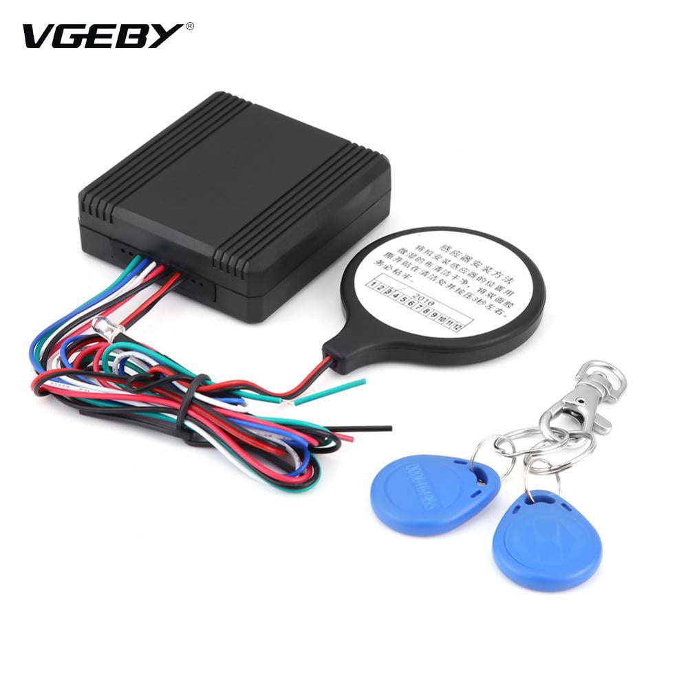 Universal Motorcycle Scooter Anti-Theft Security Remote Control Engine ...