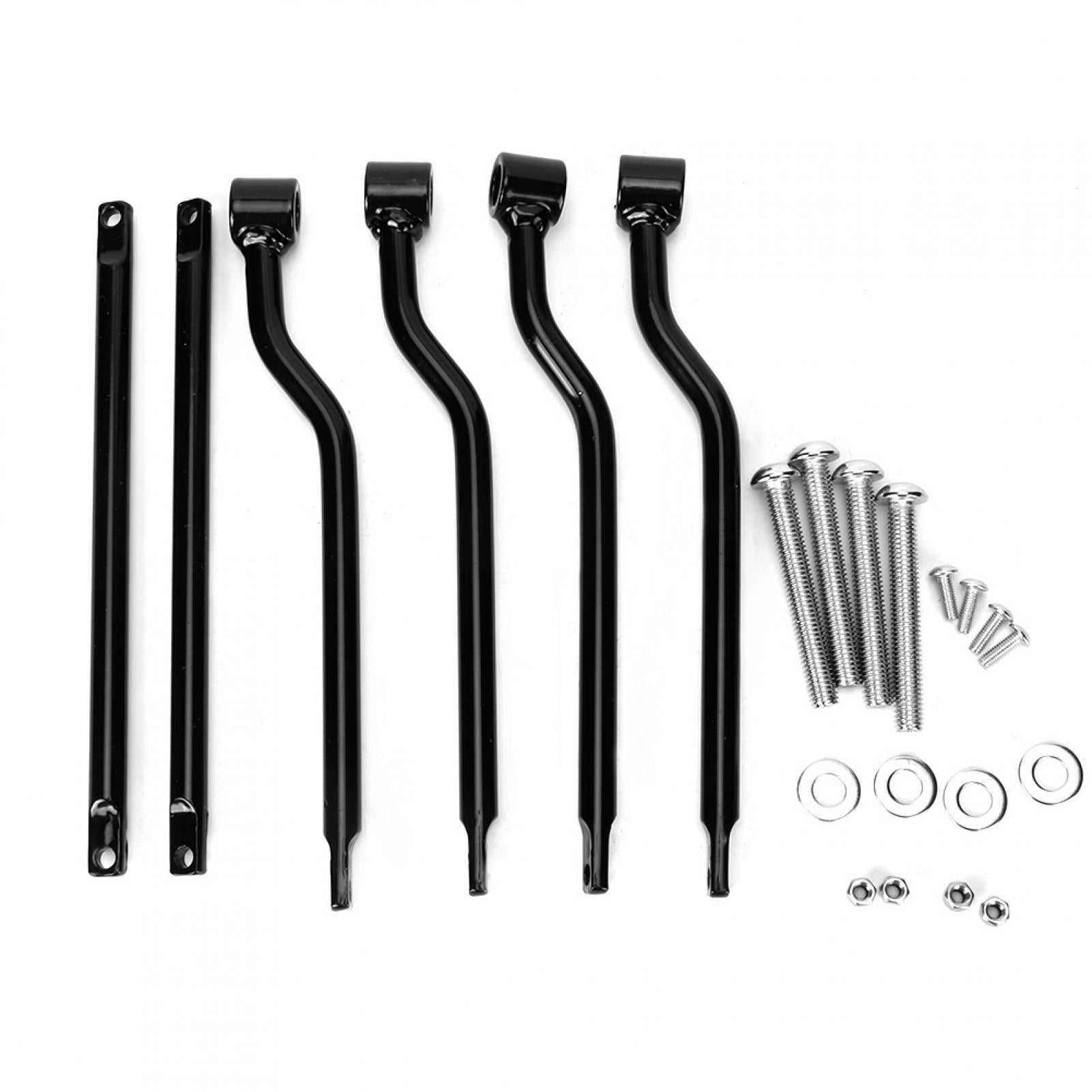 Universal Motorcycle Side Saddle Bag Mount Bracket Support Bars ...