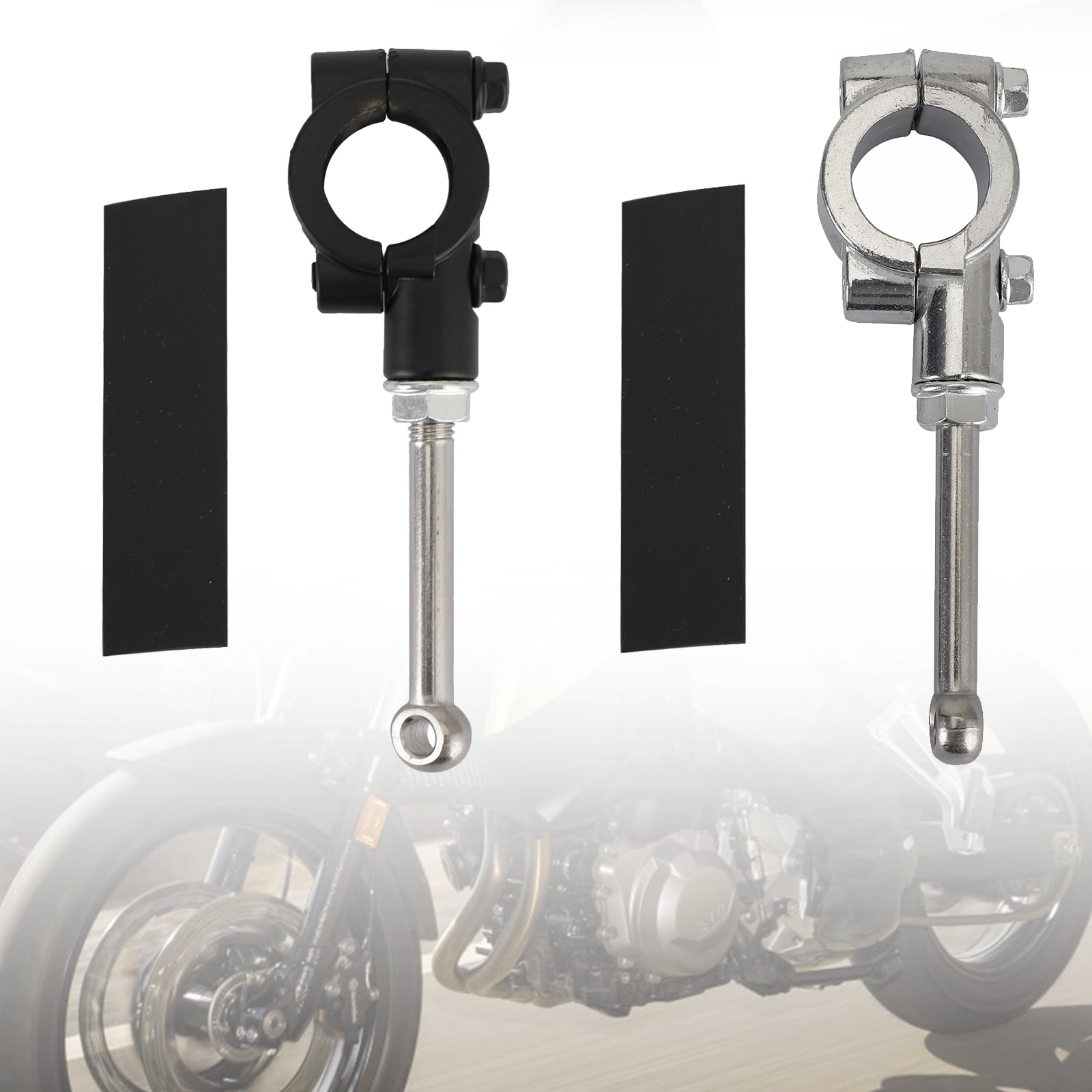 Universal Motorcycle Stand Kickstand Extension Kit 20-23MM Scooter ...