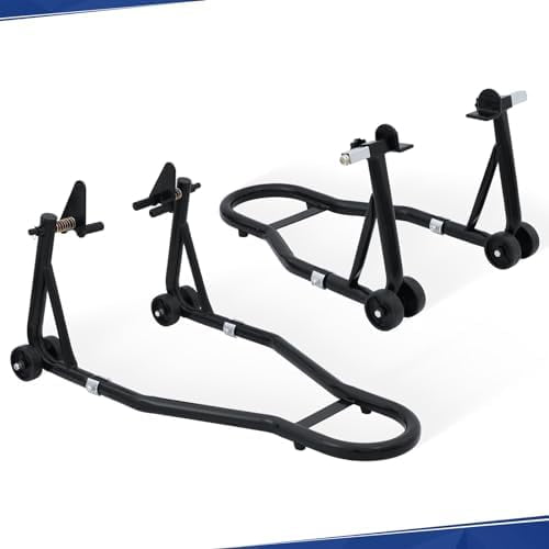 Motorcycle Stands Front And Rear Motorcycle Bike Stand Rear Wheel ...