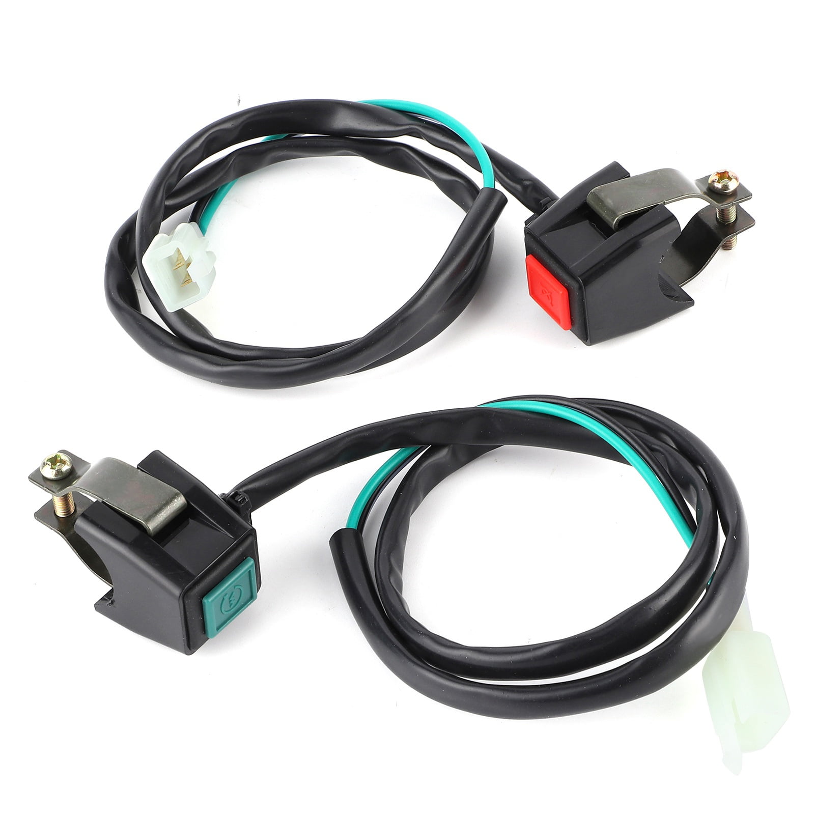 Universal Motorcycle Starter Kill Switch Handlebar Ignition Dual Button ...
