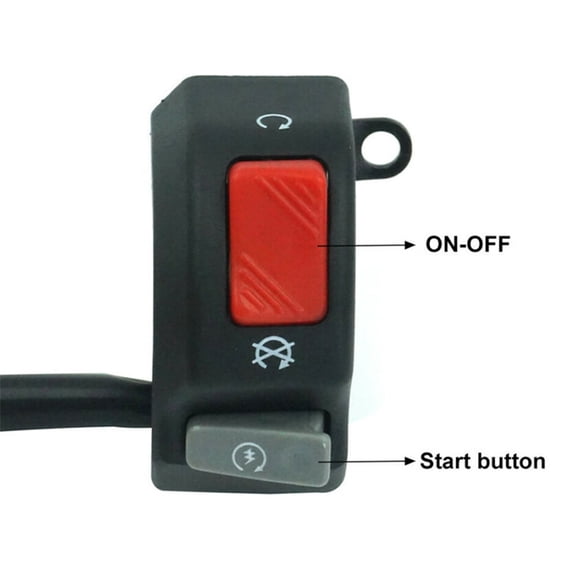 Universal Motorcycle Switch Handlebar Fog Headlight Horn Start Switch ...