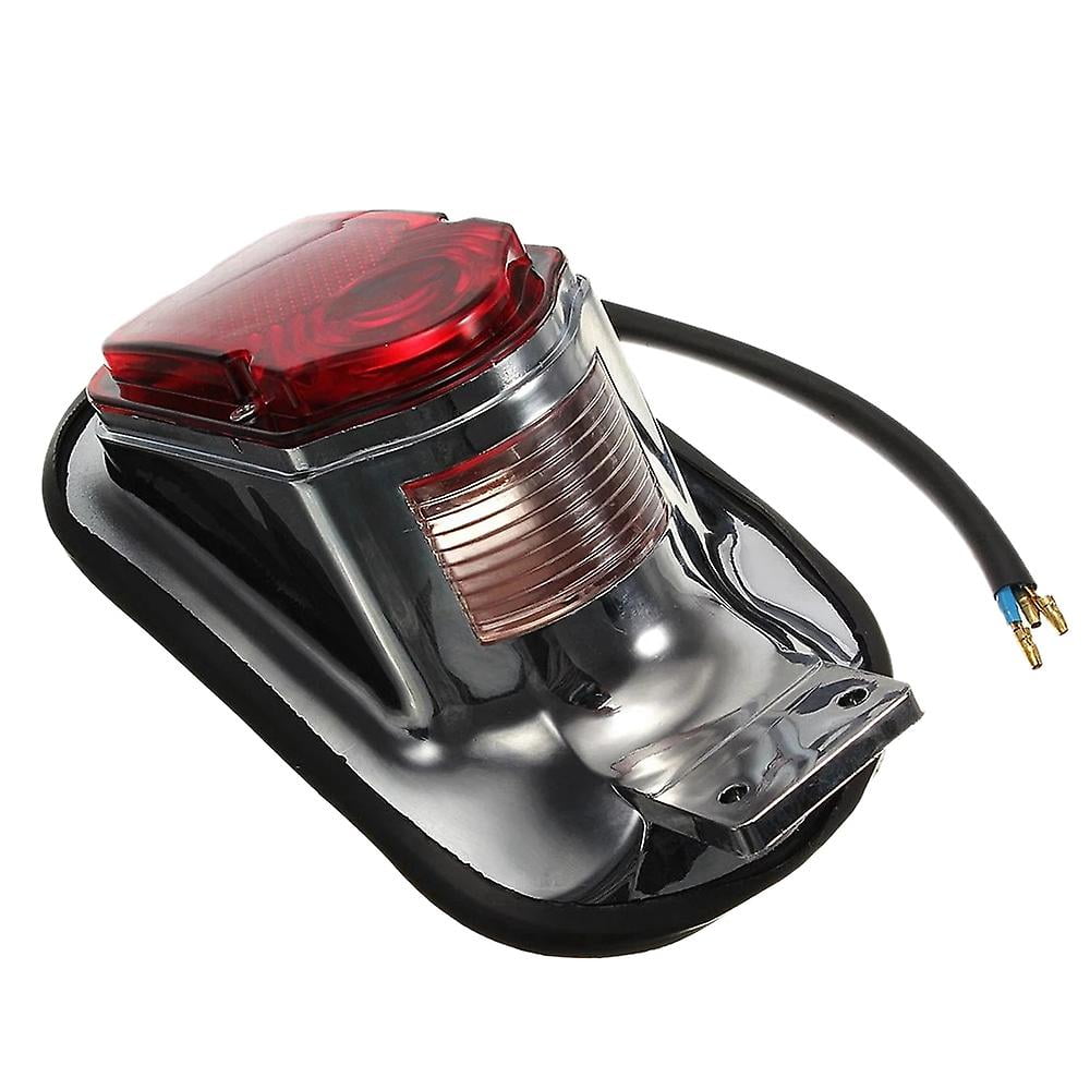 Universal Motorcycle Tail Light Bulb Mount Plate Turn Signal Rear Tail ...