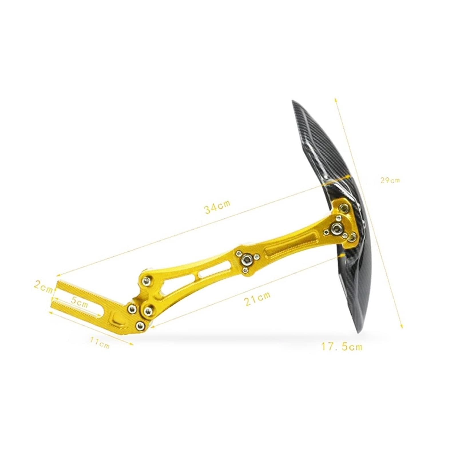 Universal Motorcycle Wheel Rear Mudguard Fender Tire Splash Guard Fit ...