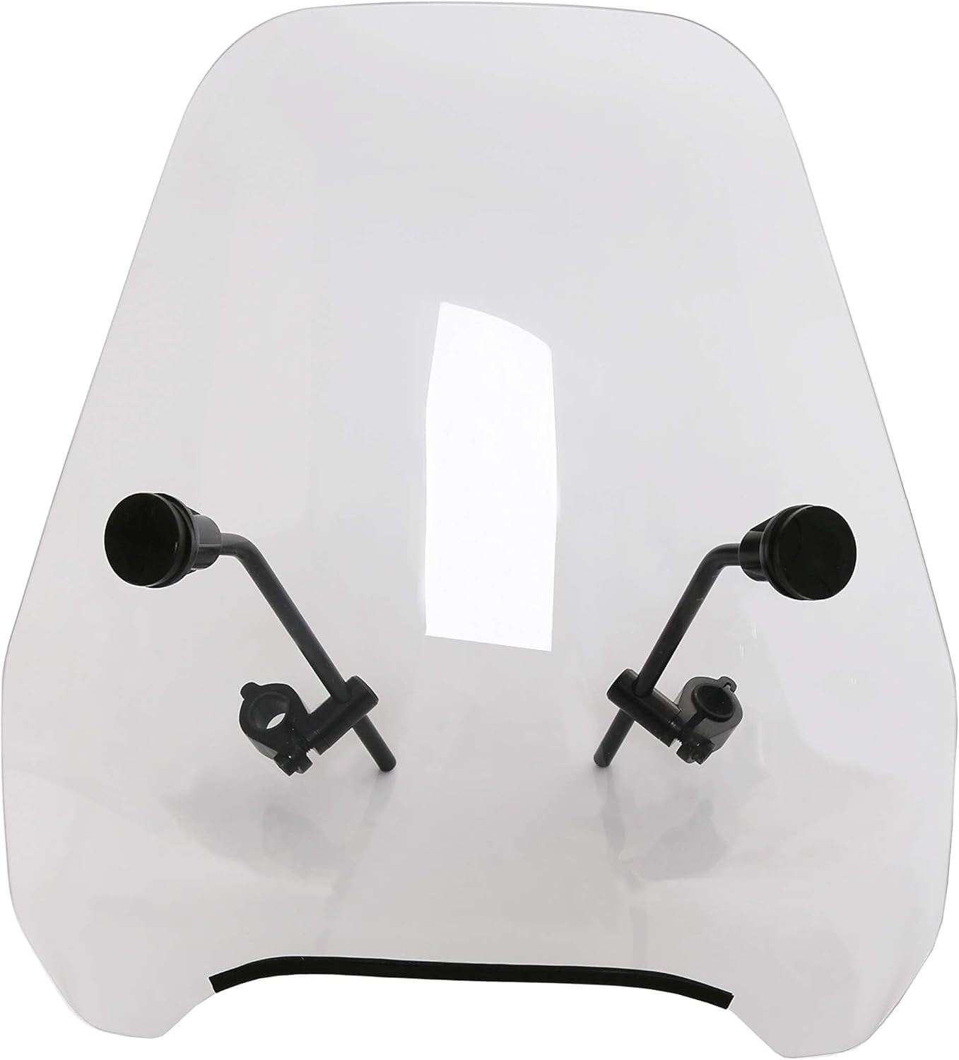 Universal Motorcycle Windshield 16 3/4” Width x15” Height Clear Large ...