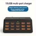Universal Multi-function USB Charger 15 Ports 2.4A IOS Max Fast ...