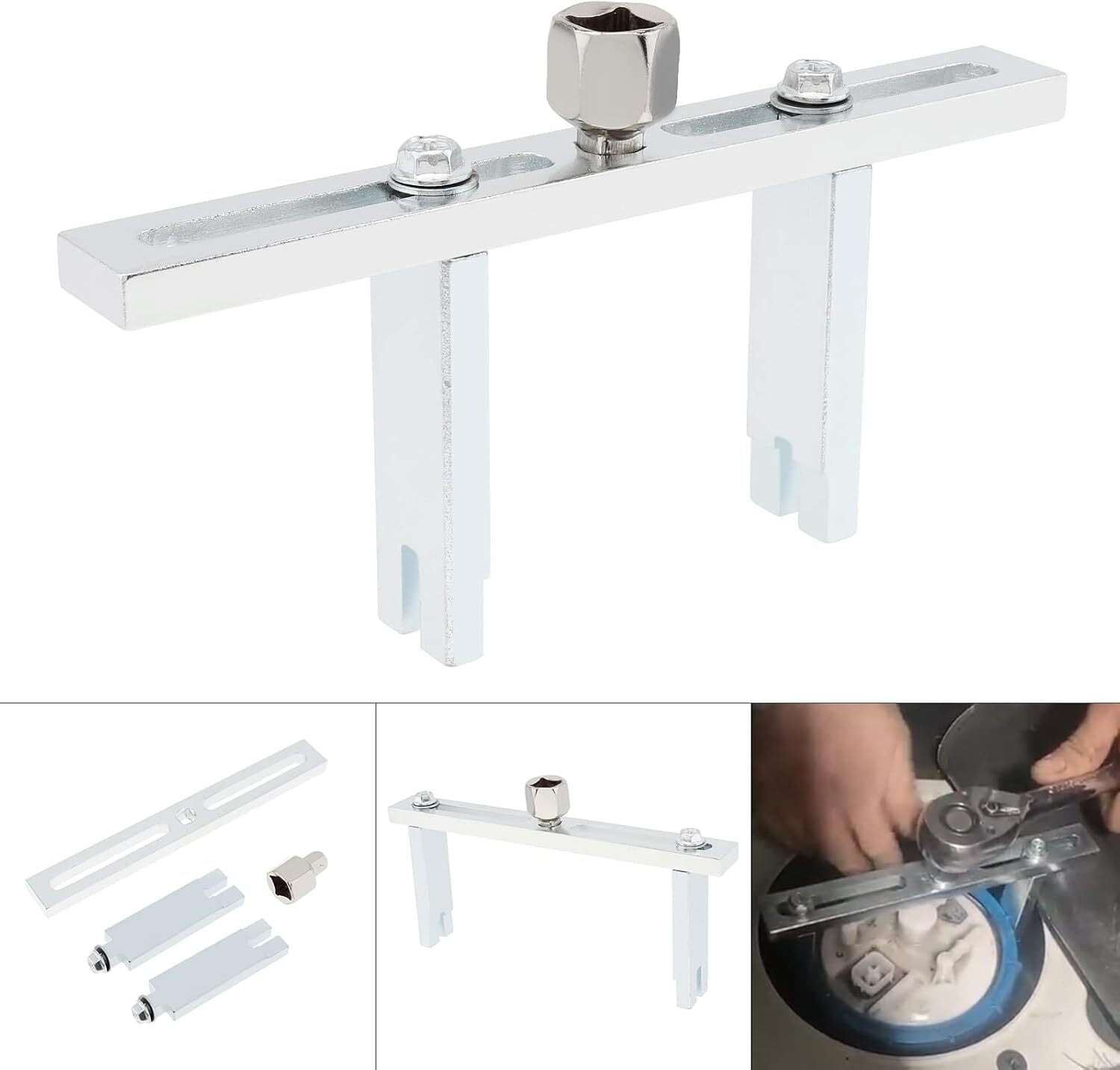Universal NEW Fuel Pump Removal Tools Adjustable, with 3/8" to 1/2 ...