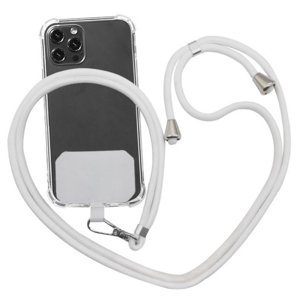 Universal Neck Phone Holder w/ Card Pocket and Silicone Neck Strap ...