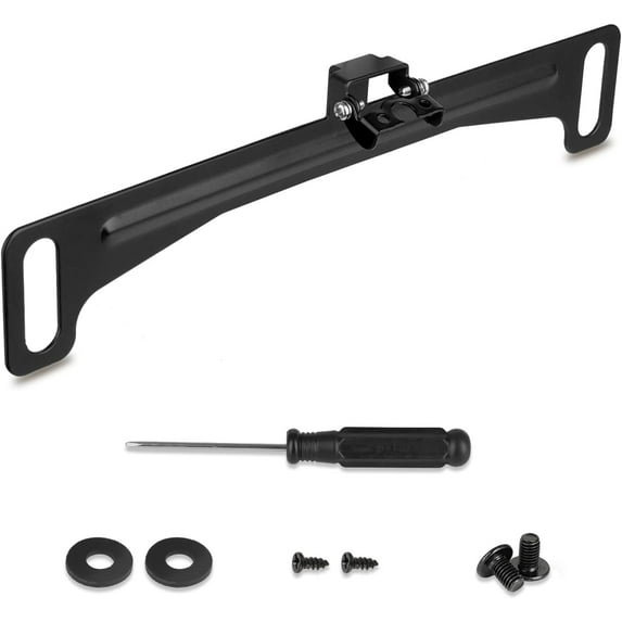 Universal（No Drilling Required） License Plate Camera Mount,Full ...
