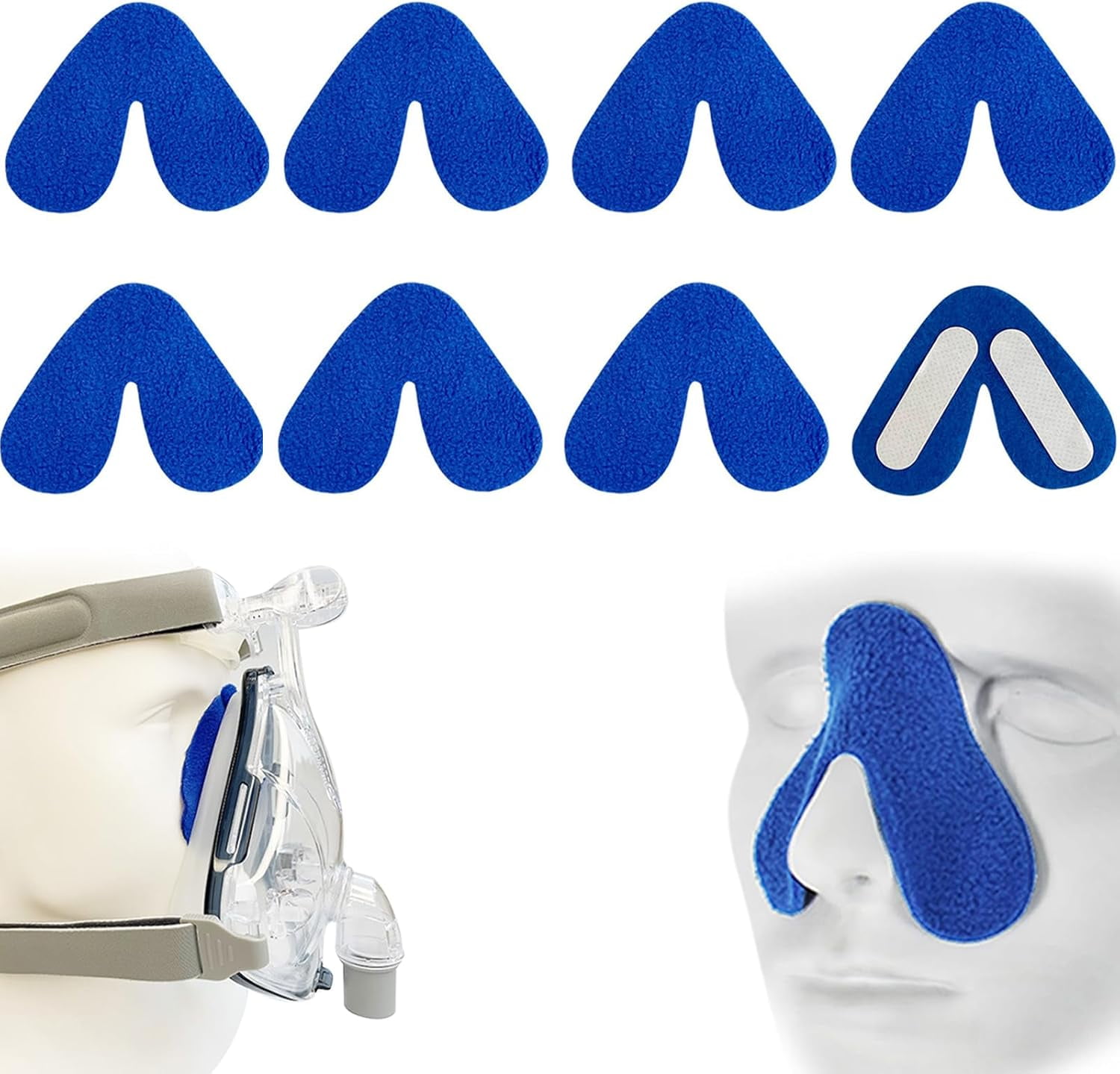 Universal Nose Pads for CPAP Comfort Mask Nasal Pads for CPAP Face Pad ...