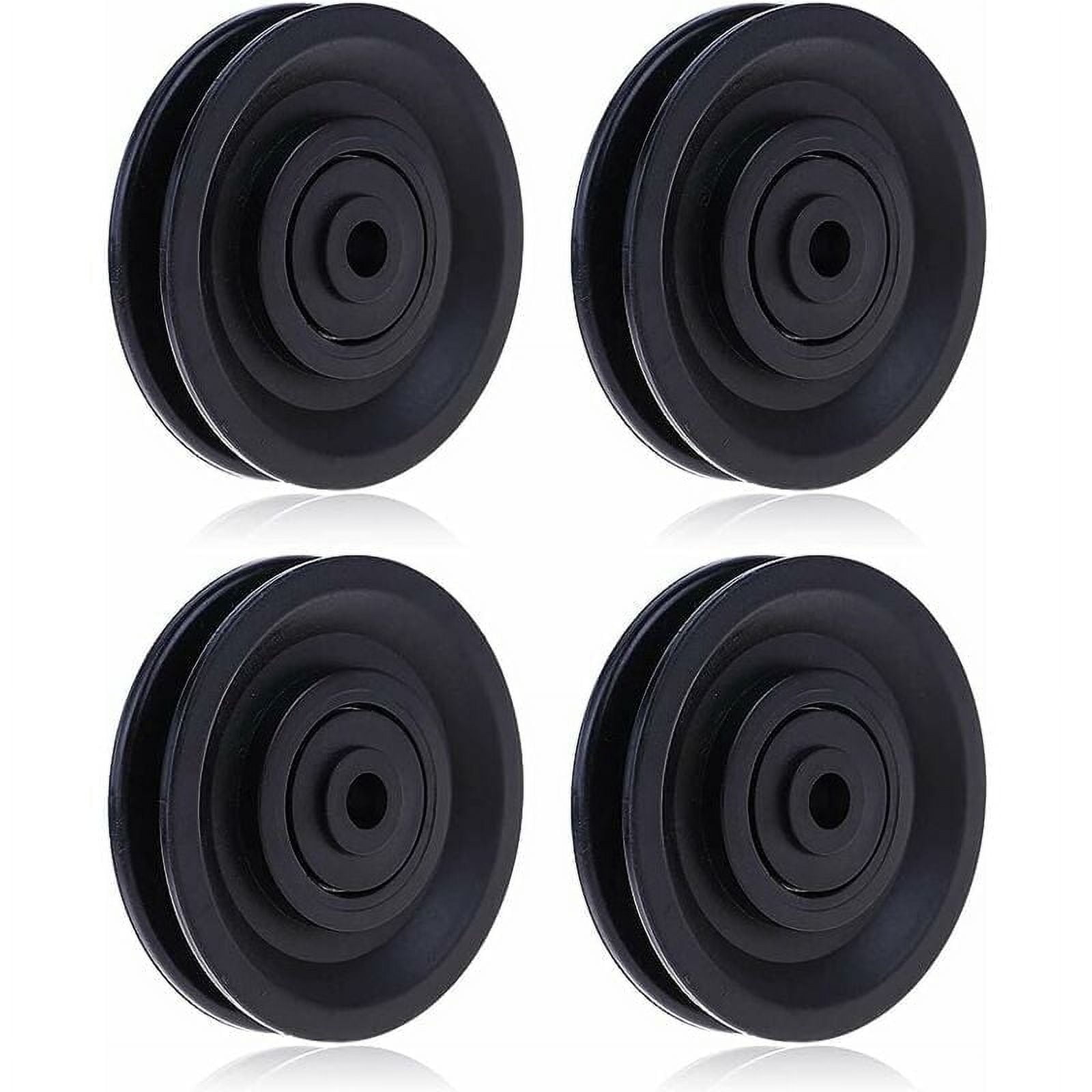 Universal Nylon Bearing Pulley Wheel, Ergonomic Design for Smooth Low ...