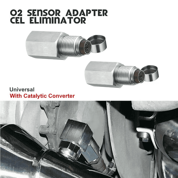 Universal O2 Catalytic Convert Sensor 2-Pack, M18x1.5 Thread Automotive ...
