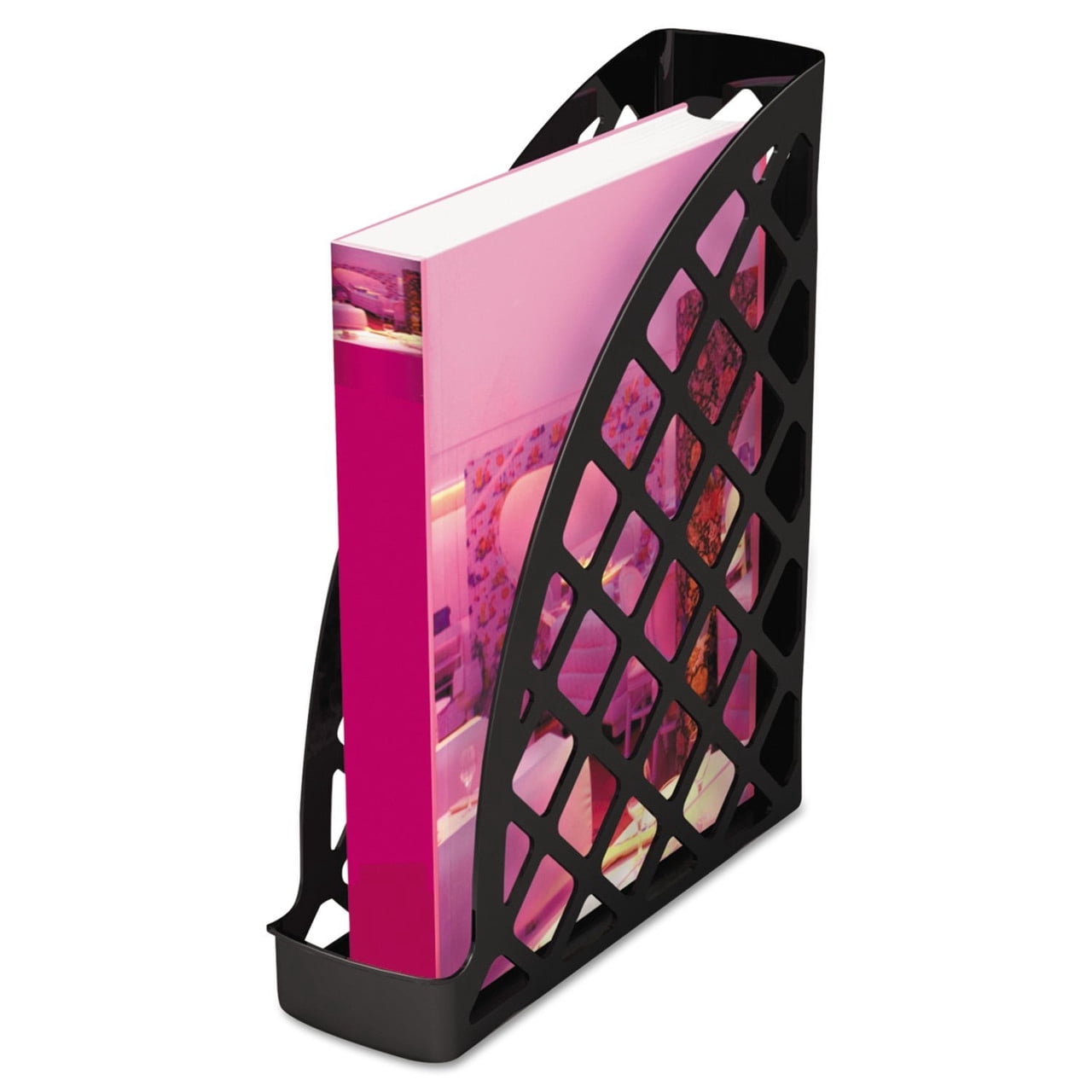 Universal Office Products 08118 Recycled Plastic Magazine File, 11 3/4 ...