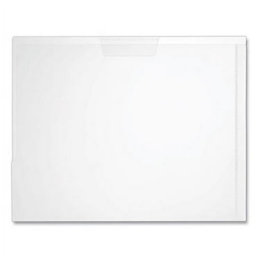 Universal Project Folders, Jacket, Poly, Letter, Clear, 25/Pack ...