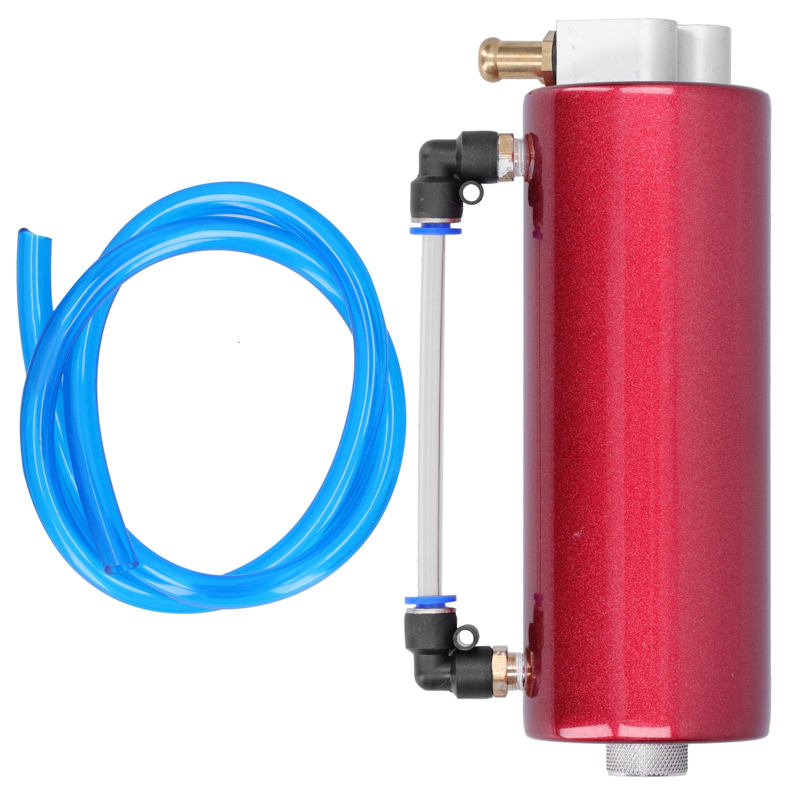 Universal Oil Catch Tank Reservoir Can Kit with Oil Pipe Bracket Clamps ...