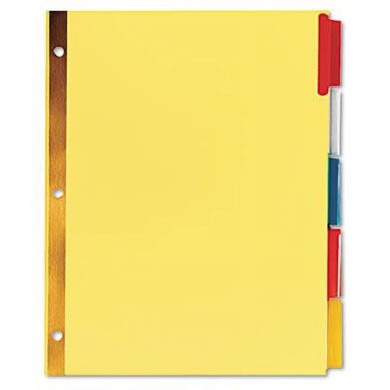 Universal One-2PK Deluxe Extended Insertable Tab Indexes, 5-Tab, 11 X 8 ...