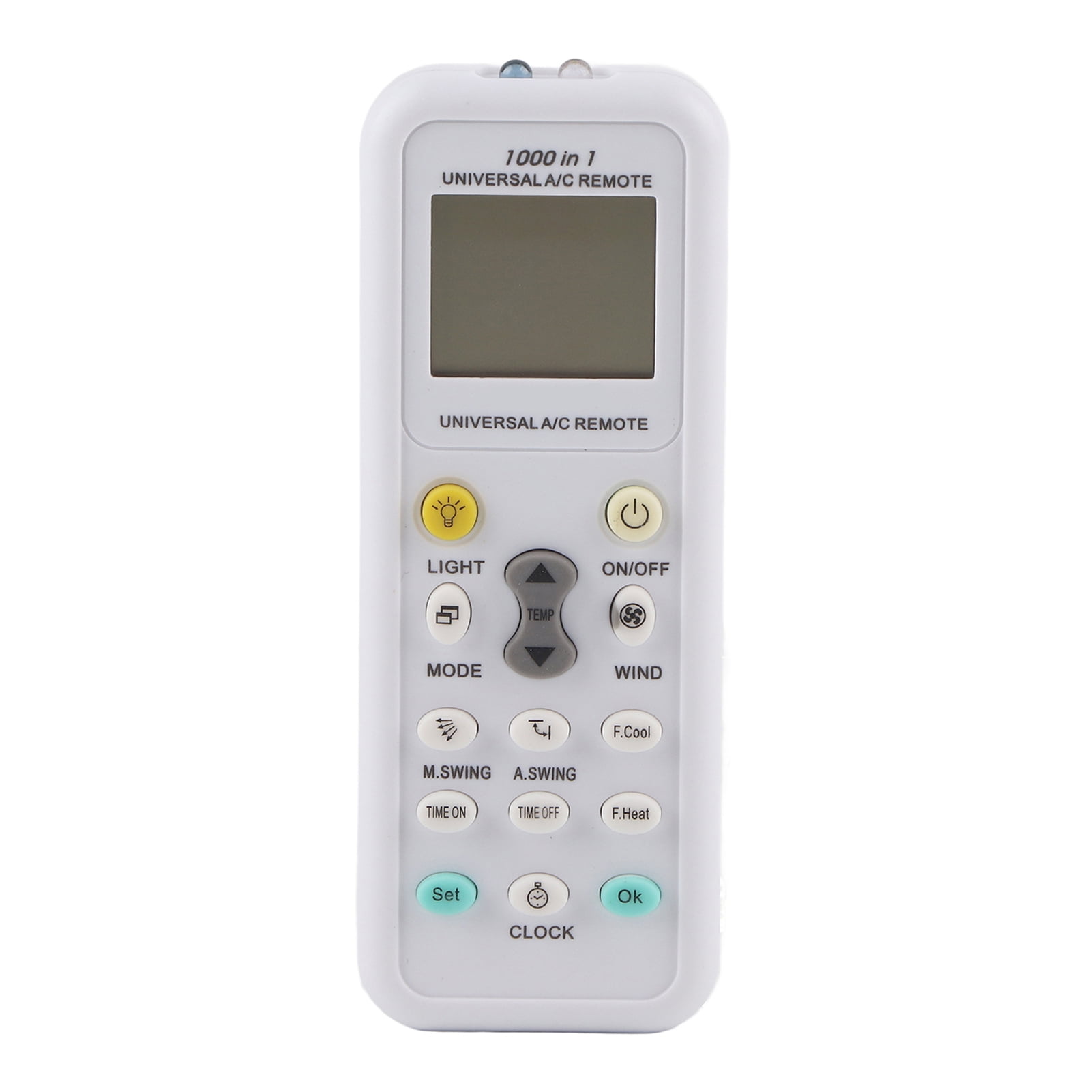 Universal One Click Settings LCD Display Air Conditioner Remote Control ...