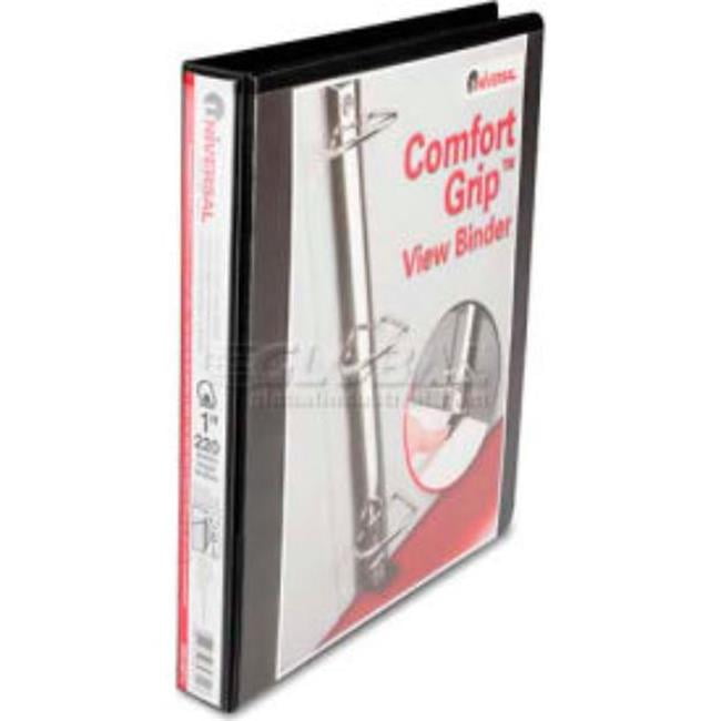 Universal B1428085 One Comfort Grip Deluxe Plus D-Ring View Binder - 1 ...