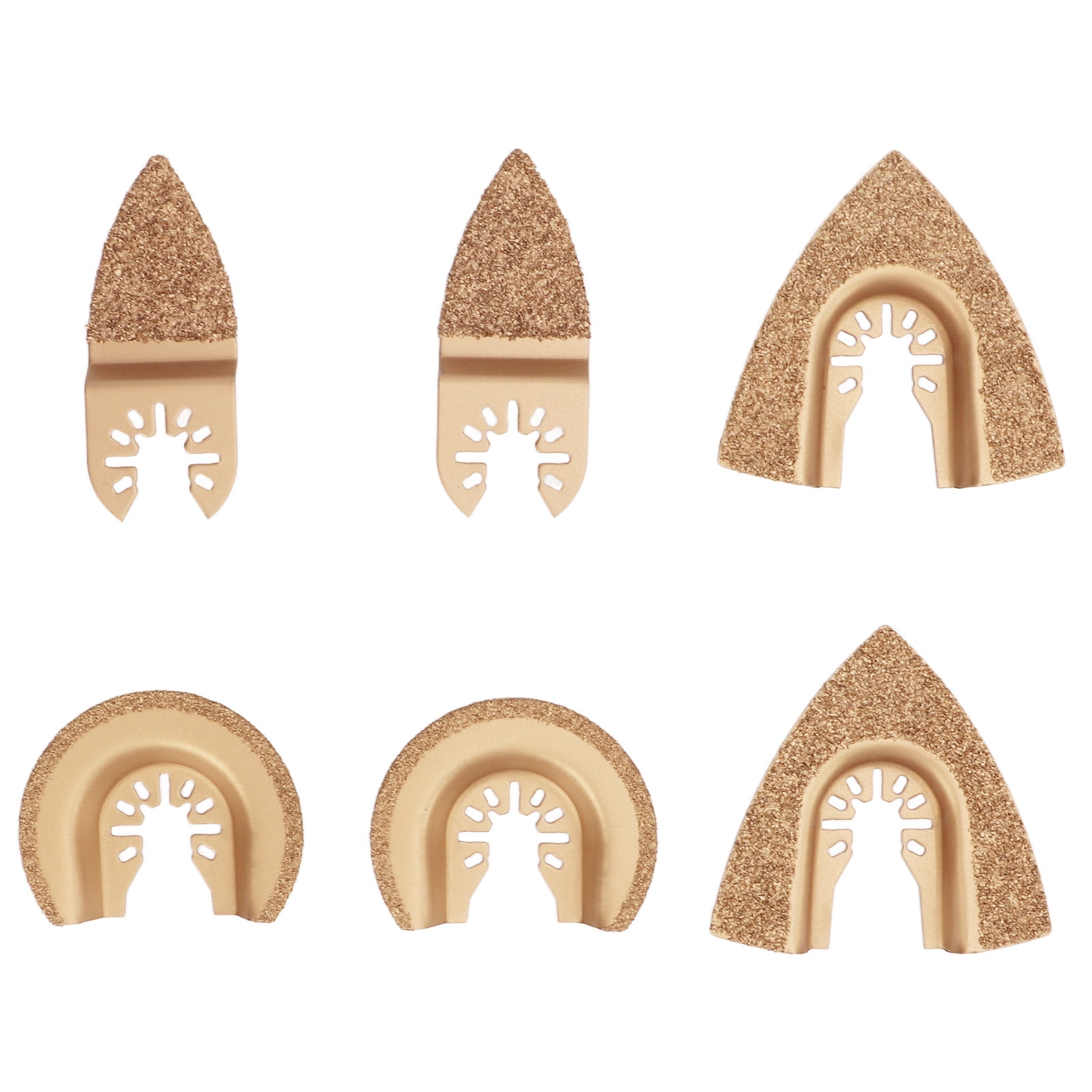 Universal Oscillating Blades Kit: Carbide Mixed for Tile Grinding, Saw ...