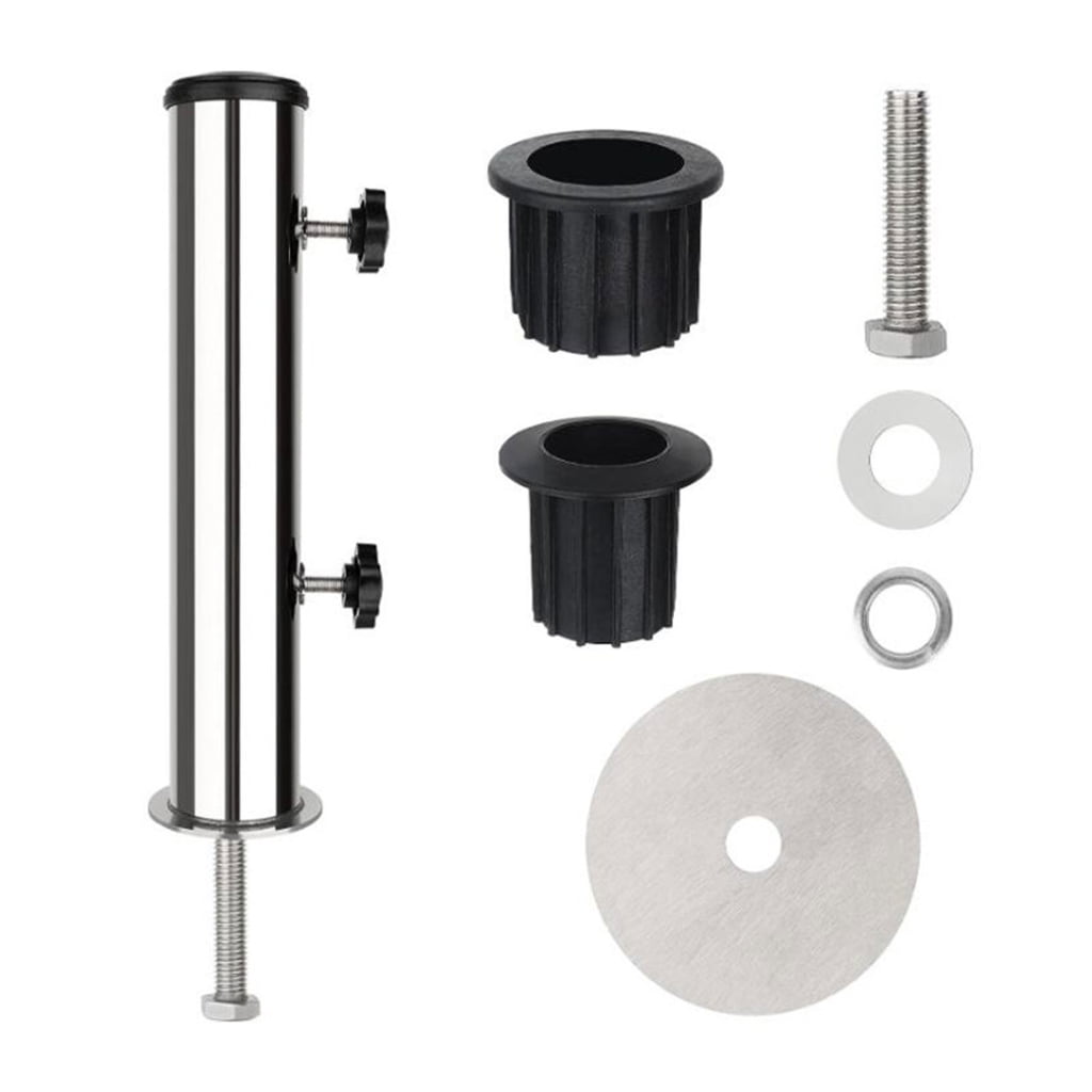 Universal Outdoor Holder Stand Rust Resistant Umbrella Mount Clamp Fit ...