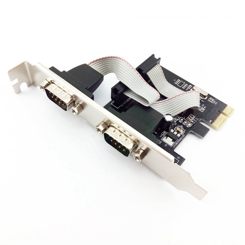 Universal PCIE Serial Port Card 9-Pin Card RS232 Adapter Card PCIECOM ...
