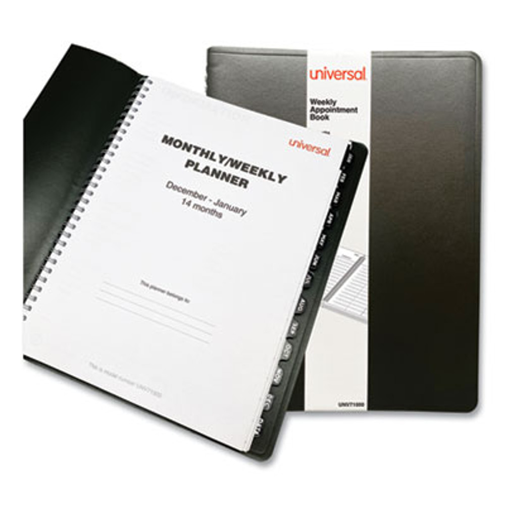 Universal PLANNER,WEEKLY,BK 71000 71000 USS-UNV71000 - Walmart.com