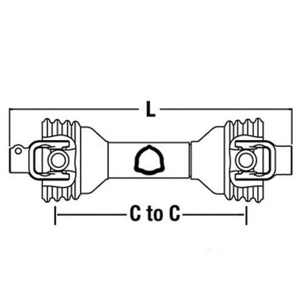 Universal PTO Driveline fits Case BRW14006424DS fits PTO Drivelines ...