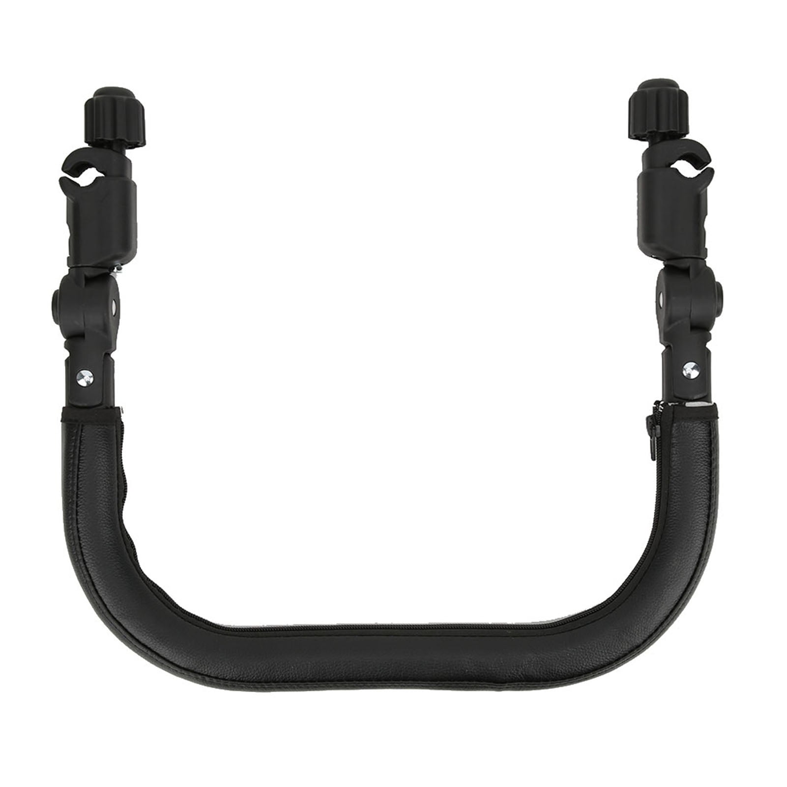 Universal PU Leather Baby Stroller Handle with Armrest, Infant Toddler ...