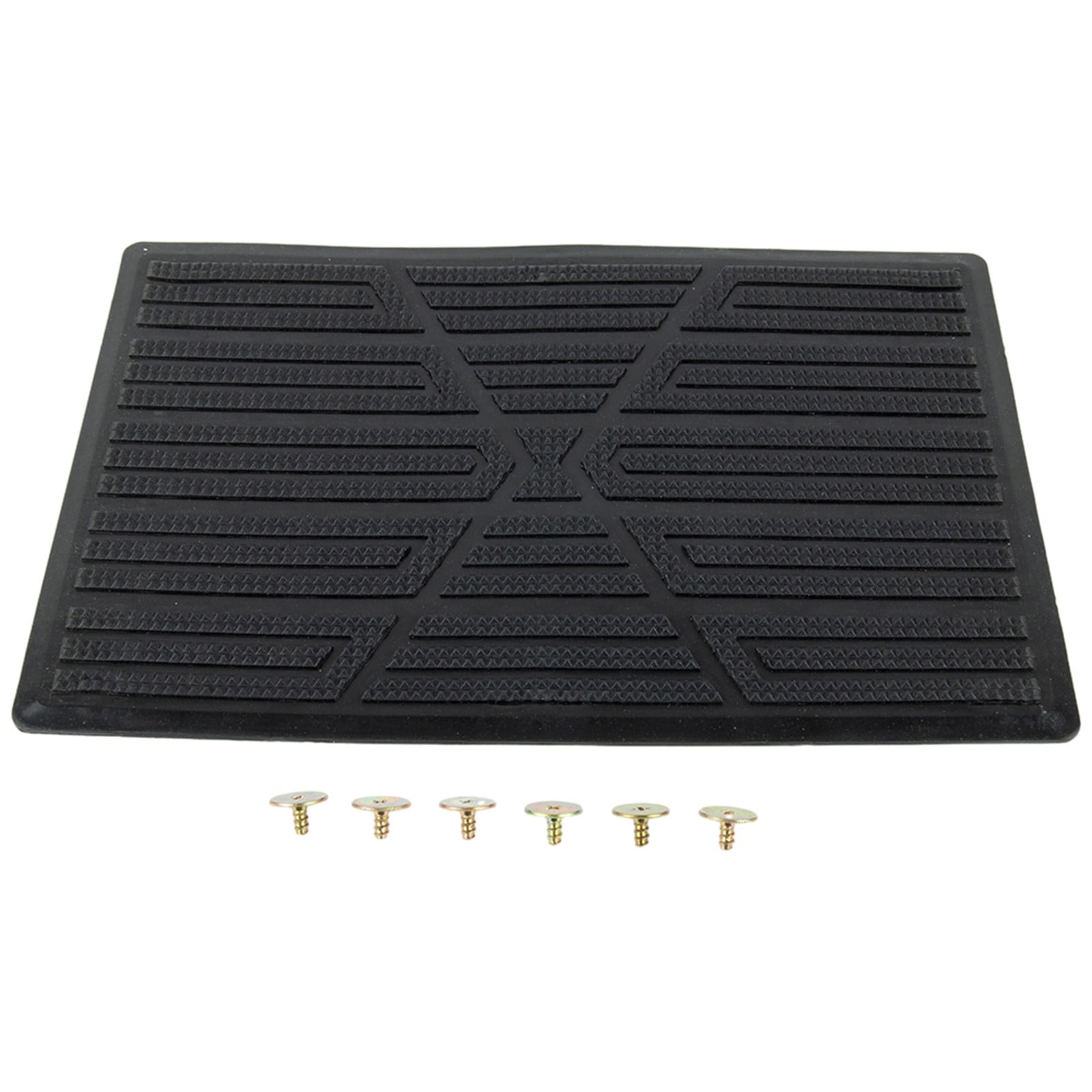 Universal Pvc Car Foot Carpet Pad Heel Mat Pedal Patch Cover Mat Anti ...
