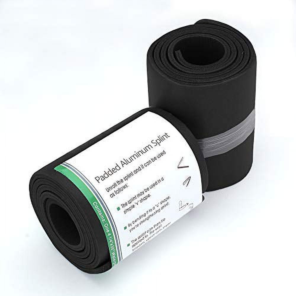 Universal Padded Aluminum Splint 36" Rolled/Easy Storage/Sports, Home ...