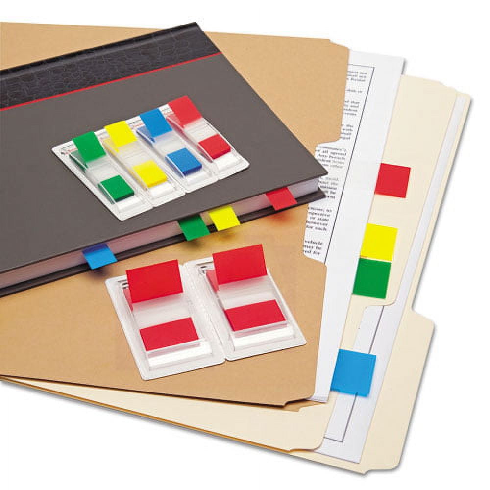 Universal Page Flags, Assorted Colors, 35 Flags/dispenser, 4 Dispensers ...