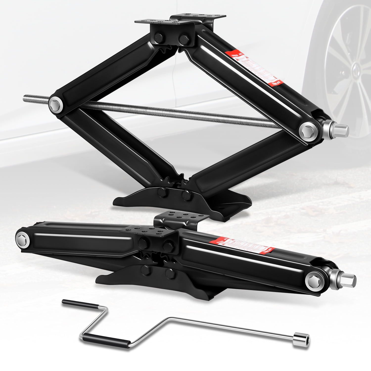 Universal Pair 2.5 Ton (5000 lbs) RV Trailer Stablizing&Leveling ...