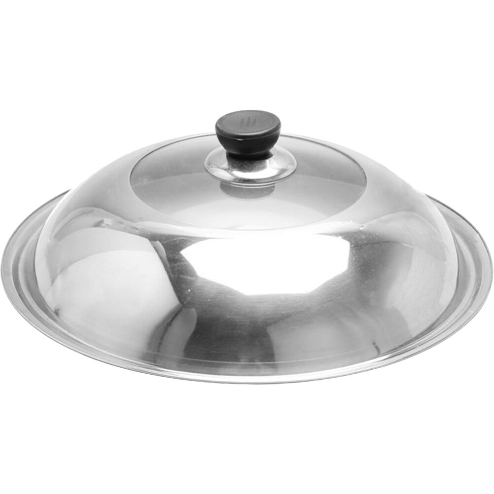 Universal Pans Lid Stainless Steel Visual Lid Frying Pan Cover Overflow ...