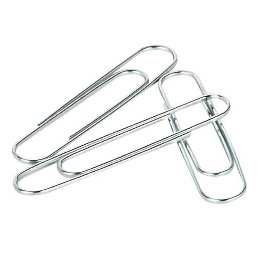 Universal Paper Clips, Jumbo, Silver, 100/Box (72220BX) - Walmart.com