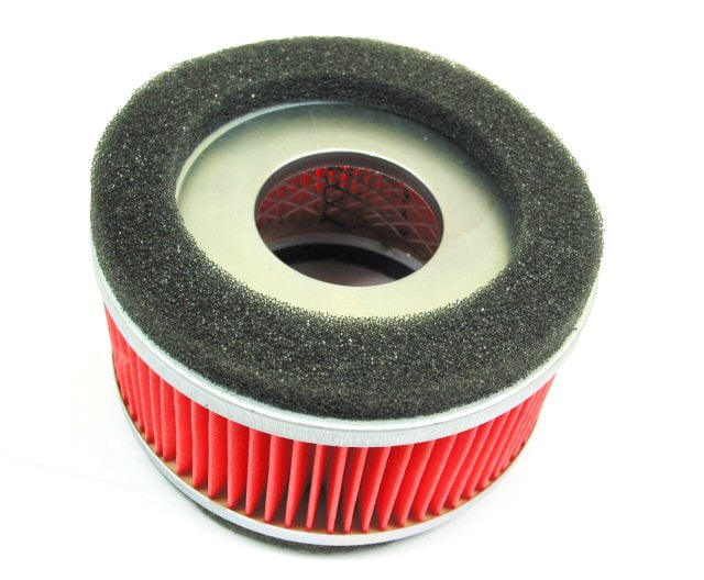 Universal Parts GY6 Stock Round Air Filter- 75mm Height - Walmart.com