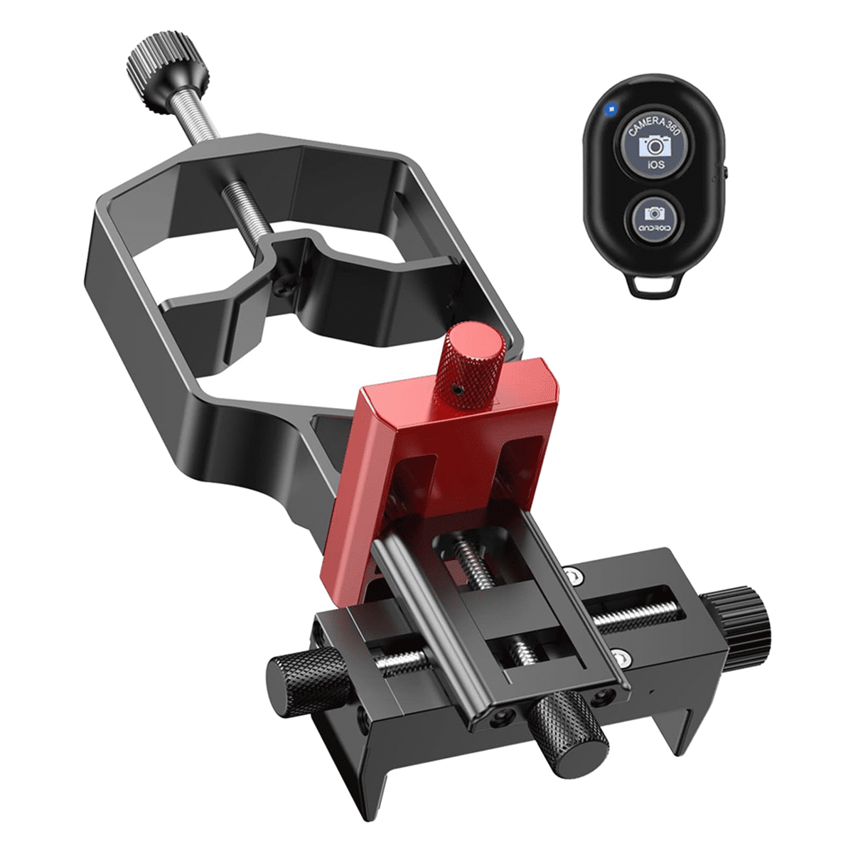 Universal Phone Scope Digiscope Adapter Metal Telescope Mount 3Axis ...