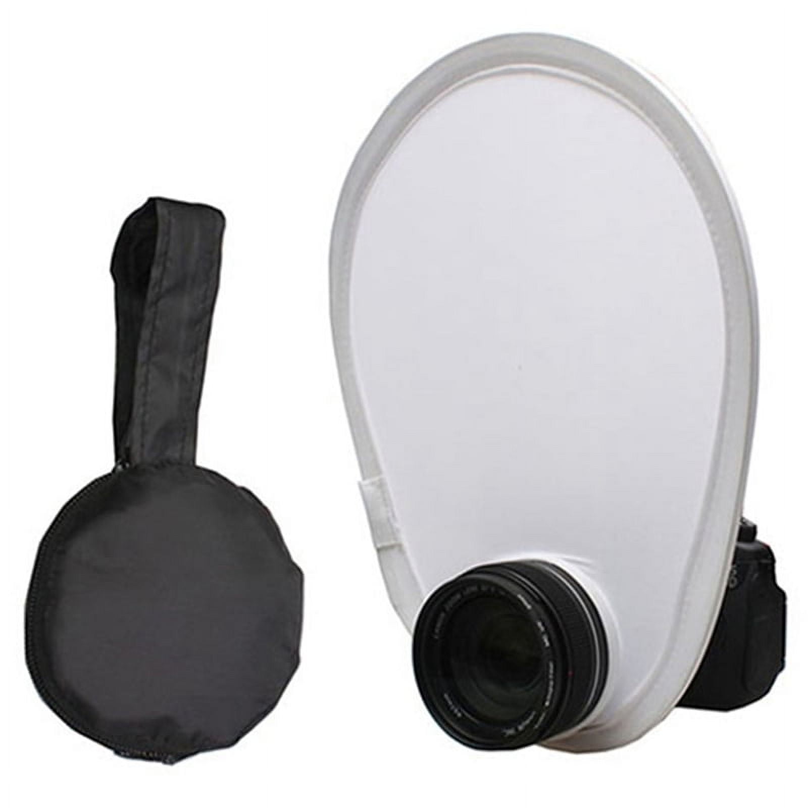Universal Photography Flash Lens Diffuser Reflector Flash Diffuser Softbox For SLR Camera Lenses ...