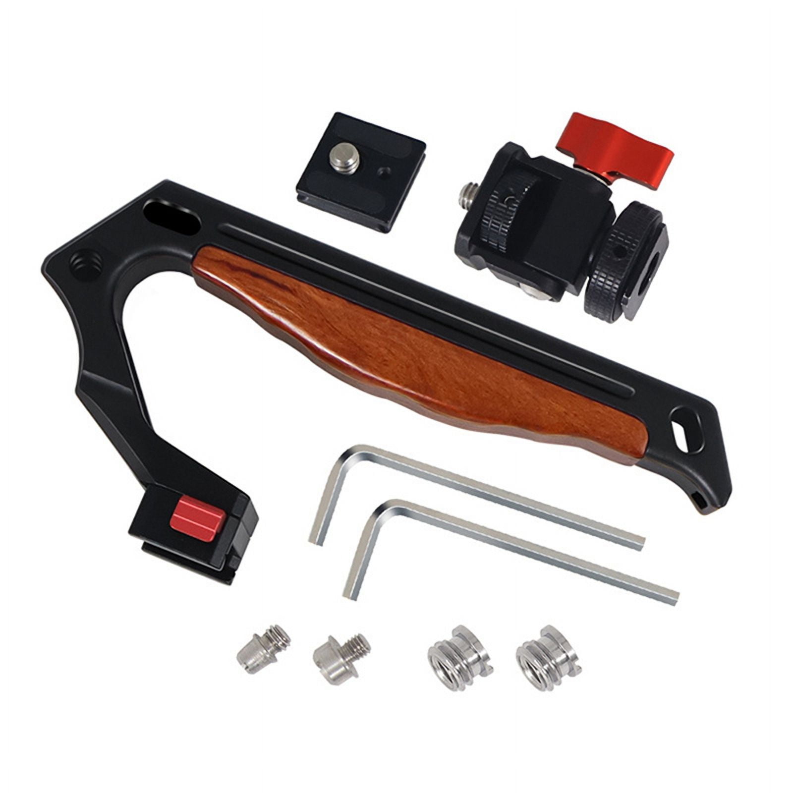 Universal Photography Quick Release Upper Carry Handle Wooden Pot ...